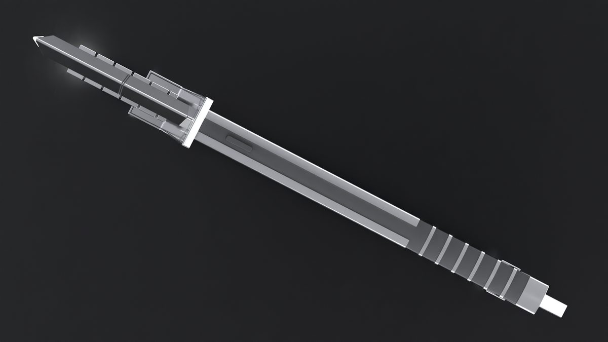 The Dark Sword (Empty Installable Saber) – Shadowfoil Props